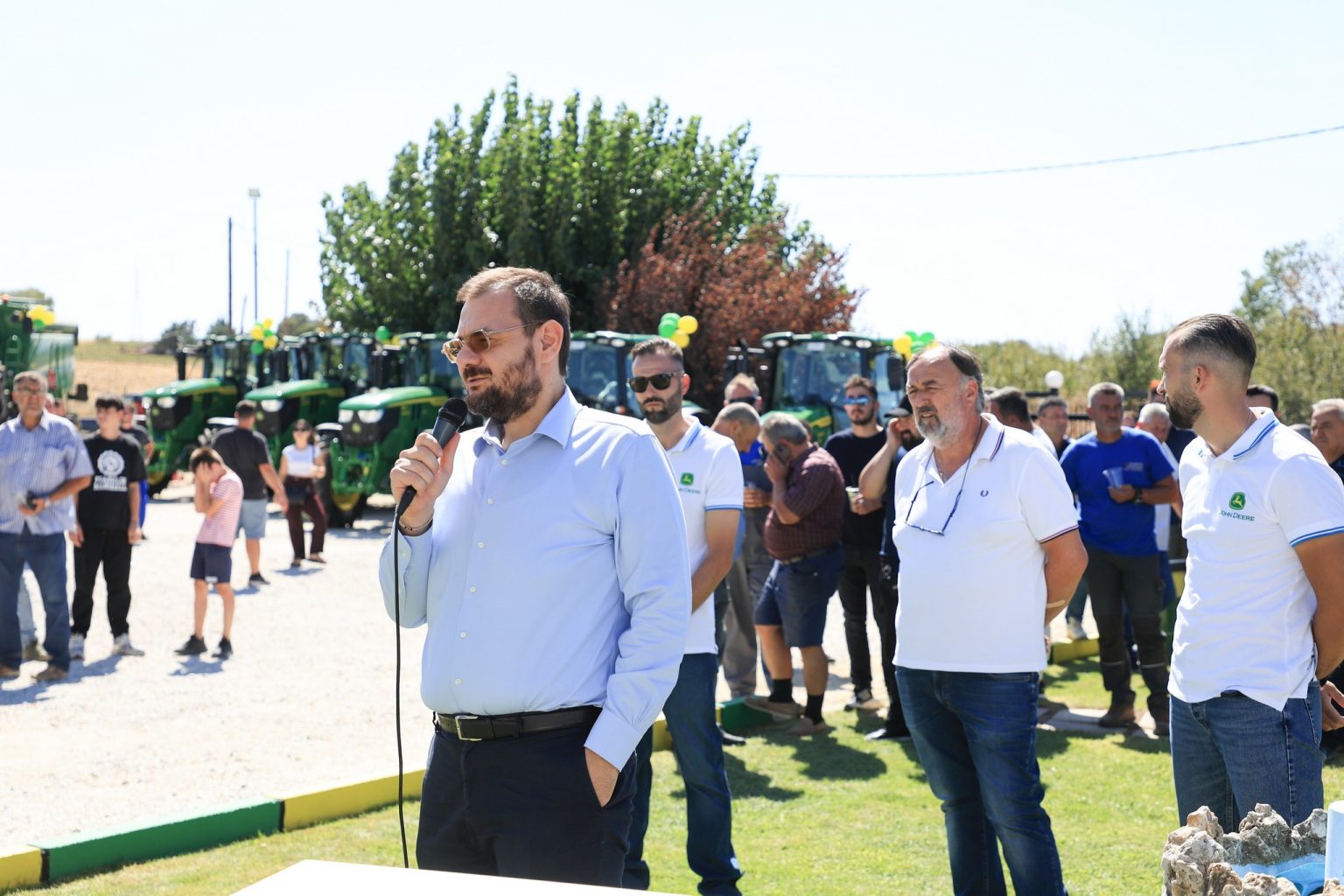 Τα John Deere 6M και η βαμβακοσυλλεκτική CP550 έκλεψαν τις εντυπώσεις στο Open Day της Agrotech ...